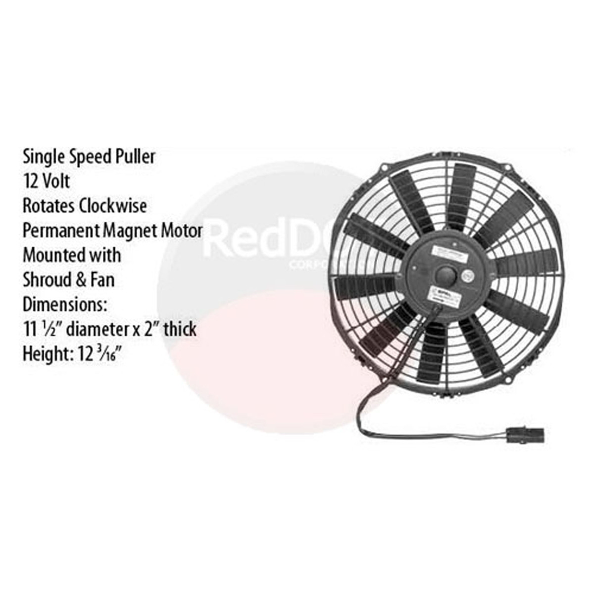FAN / MTR ASSY 11" PULL 12V. USE 30100364 and similar products in our ...