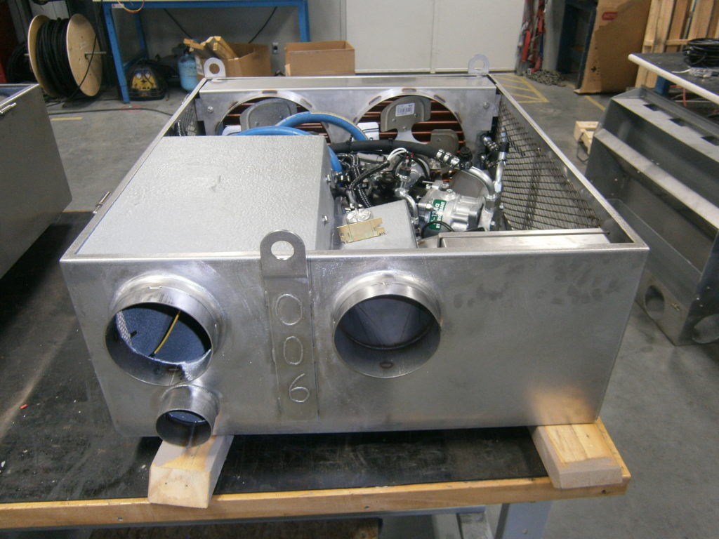 Modular 22,000 Btu Horizontal Hyd Drive Air Conditioner 24vdc and ...