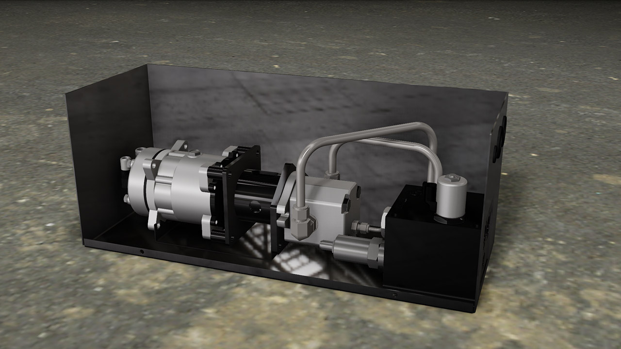 HYD COMPRESSOR DRIVE OPEN CENTER LOOP SYSTEM 24vdc and similar products ...